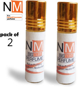 Buy NM Biscuit or Ice Cream Perfume Long Lasting (Pack Of 2) Perfume ...
