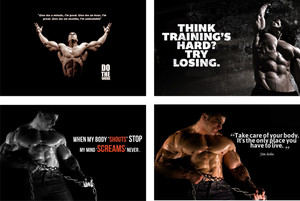 GYM Fitness poster GYM Motivational Wall Posters and Inspirational ...