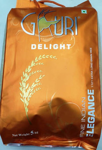 Gauri Delight 5kg Basmati Rice (Long Grain, Raw) Price in India - Buy ...