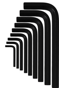 Balaji 9-Pcs Full Hex Allen Key Kit Bolt Spanner Goti Wrench L Shape ...