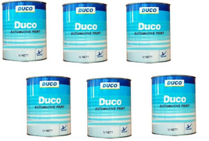 Duco pu automotive paint crystal white (pack of 6) white Enamel Wall ...