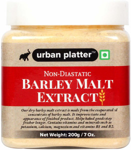 urban platter Non-Diastatic Barley Malt Extract, 200g / 7oz [Premium ...