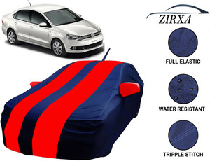 Zirxa Car Cover For Volkswagen Vento (With Mirror Pockets) Price in ...