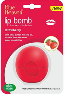 BLUE HEAVEN Lip Bomb Heavenly Lip Balm, Strawberry, 8g Strawberry ...