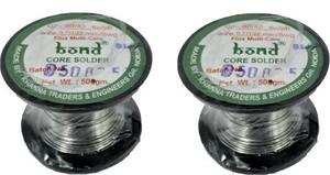 Bond Solder Wire 60/40 Tin/Lead Rosin Cored Solder wire swg 22. Weight ...