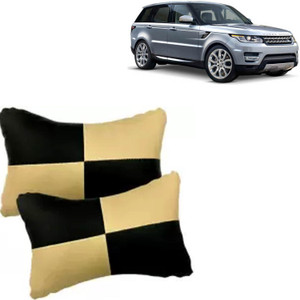 aksmit Black, Beige Leatherite Car Pillow Cushion for Land Rover Price ...