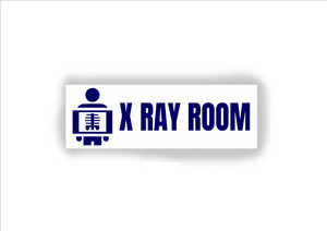 signEver X Ray Room Sign Stickers For Hospital Pharmacy Medical College ...