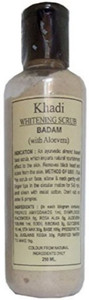 KHADI Badam Whitening Body Scrub - Price in India, Buy KHADI Badam ...