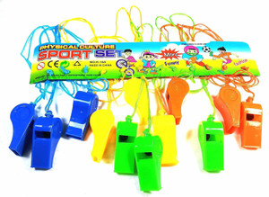 Quinergys QYS-46696®Whistles Fun Noise Making Whistles Toy Pea Whistle ...