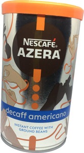 Nescafe Azera Decaff Americano Instant Coffee with Ground Coffee ...