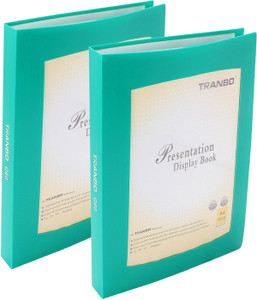 Flipkart.com | TRANBO Plastic Clear Book Plastic File Folder Display ...