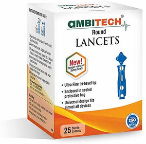 AMBITECH Round lancets Glucometer Lancets Price in India - Buy AMBITECH ...