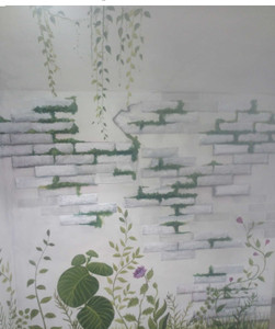 Green wall poster Fine Art Print - Floral & Botanical posters in India ...