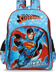 Flipkart.com | Superman Man of Steel (LKG/UKG/1st std) School Bag ...