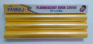 Pankaj Note Book Cover roll in Yellow Color Book Cover Price in India ...