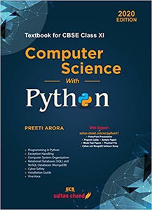 Computer Science with Python: Textbook for CBSE Class 11 (2020-21 ...