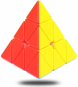 D ETERNAL Premium High Speed Stickerless 3x3 Pyraminx Pyramid Triangle ...