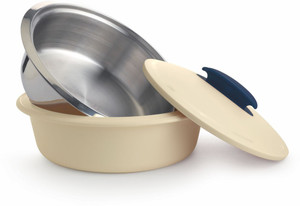 TUPPERWARE Steel Iso duo Casserole Thermoware Casserole Price in India ...