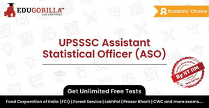 EduGorilla UPSSSC Assistant Statistical Officer (ASO) - EduGorilla ...