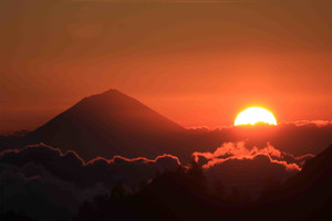 Nature Wall Poster| Sun Poster|Rising Sun|High Resolution Paper Print ...