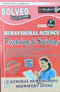 GNM Behavioural Science Psychology & Sociology Solved Paper Question ...