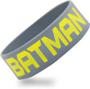 SHI Jewellery Batman Wristband Rubber Handband For Boys High Quality ...