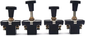 Electronic Spices PACK OF 2 ON-OFF Push-Pull Pushbutton Switch 12V/24V ...