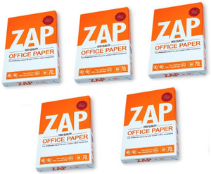 Flipkart.com | ZAP X series Unruled A4 70 gsm A4 paper - A4 paper