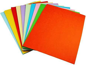 Flipkart.com | IEI Didactics PACK OF 50 UNRULED A4 80 gsm Coloured ...