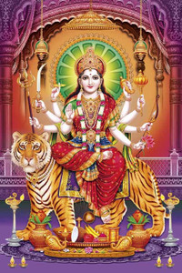 NAV DURGA UV TEXTURED MULTI-EFFECT Fine Art Print - Art & Paintings ...