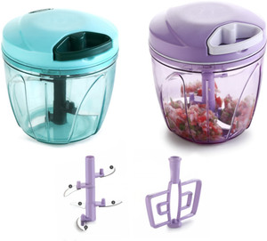 maxme 900 ML 2 IN 1 CHOPPER, MULTIPURPOSE USE CHOPPER,Sharp Cutter Blue ...