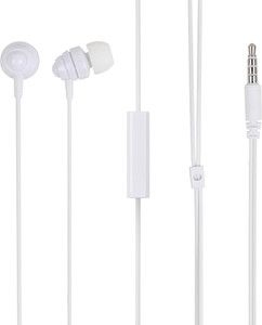 MINISO Stereo In-Ear Headphones With Microphone - White Wired Price in ...