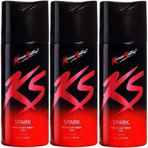 KS Spark Deodorant Spray for Men 450 ml Body Spray - For Men & Women ...