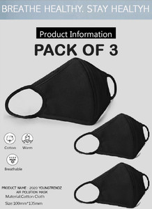 Young trendz Anti-Pollution -Virus Saftey -Bike Rider -Cotton Mask ...