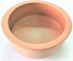 Prasannam Clay Pot Pateela Large Pot 25 cm diameter 1 L capacity Price ...