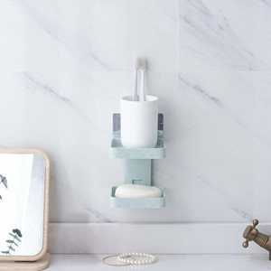 SHOPITECH SHOPITECH Drainage Soap Stand Holder Box Plastic Soap Dishes ...