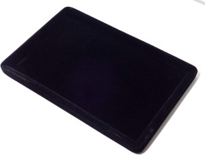 Girija Black velvet display tray 12x8 display Vanity Box Price in India ...