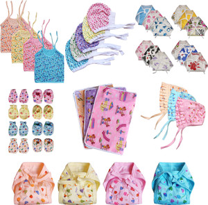 V.B.K Born Baby All In One Combo Pack of 39 Items, Random Print - | Buy ...