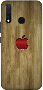PRINTVEESTA Back Cover for Vivo U20 apple, apple logo, I phone, famous ...