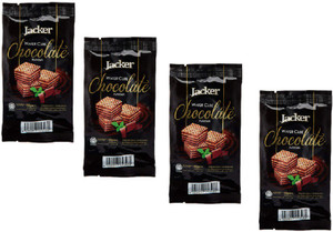 Jacker Wafer Cube, Chocolate 100gm Pack of 4 Chips Price in India - Buy ...