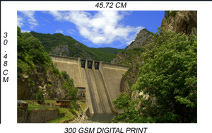 Nature Wall Poster| Dam poster |High Resolution -300 GSM- (18 x 12 ...