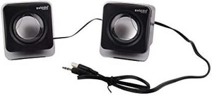 Buy zebion MUZE TWIN 2.0 USB SPEAKER 3 W Bluetooth Laptop/Desktop ...