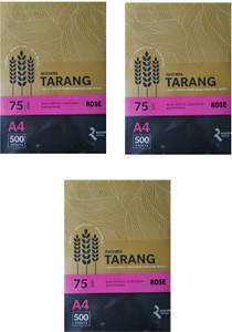 Flipkart.com | TARANG X Series Unruled A9 75 gsm Printer Paper ...