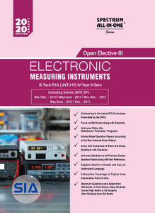 Electronic Measuring Instruments, (Open Elective-III) B.Tech IV-Year II ...