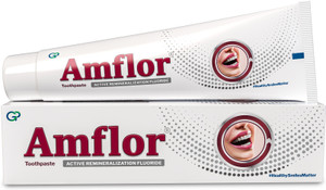 Amflor Organic Fluoride - Mint Flavour Toothpaste - Buy Baby Care ...
