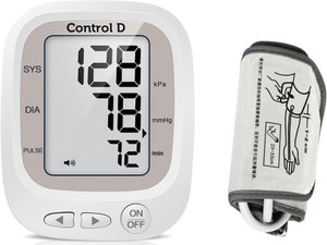 Control D Electronic Oscillometric Blood Pressure Checking Portable Bp ...