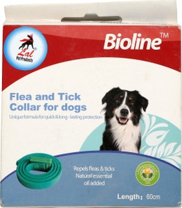 BIOLINE Anti-tick Collar for Fleas and Ticks ( Large) Dog Anti-tick ...