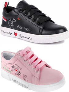 TWIN TOES Pack of 2 Girls Casual Shoes Sneakers For Women - Buy TWIN ...
