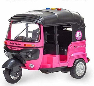 Crazy Toys Auto Rickshaw Toys – Bump & Go Auto Rickshaw Toy with Sound ...