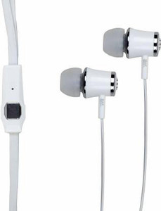 M MEANYO MK-21W Wired Headset (White, Wired in the ear) Wired Headset ...